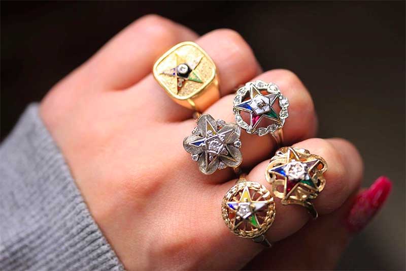 Masonic Jewelry Outline