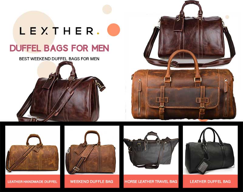 5 The Best Weekend Duffel Bags For Men