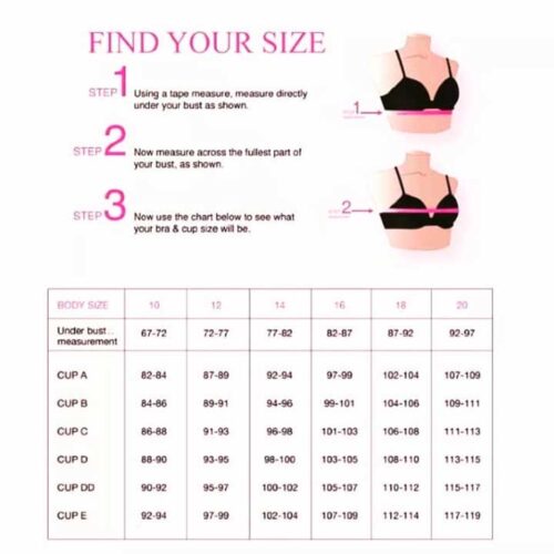 How to Measure Your Bra Size: Band Size, Bust Size, Cup Size