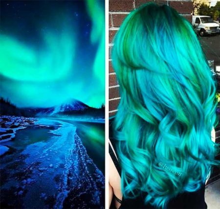 The Galaxy Hair Color Trend Is Out of This World