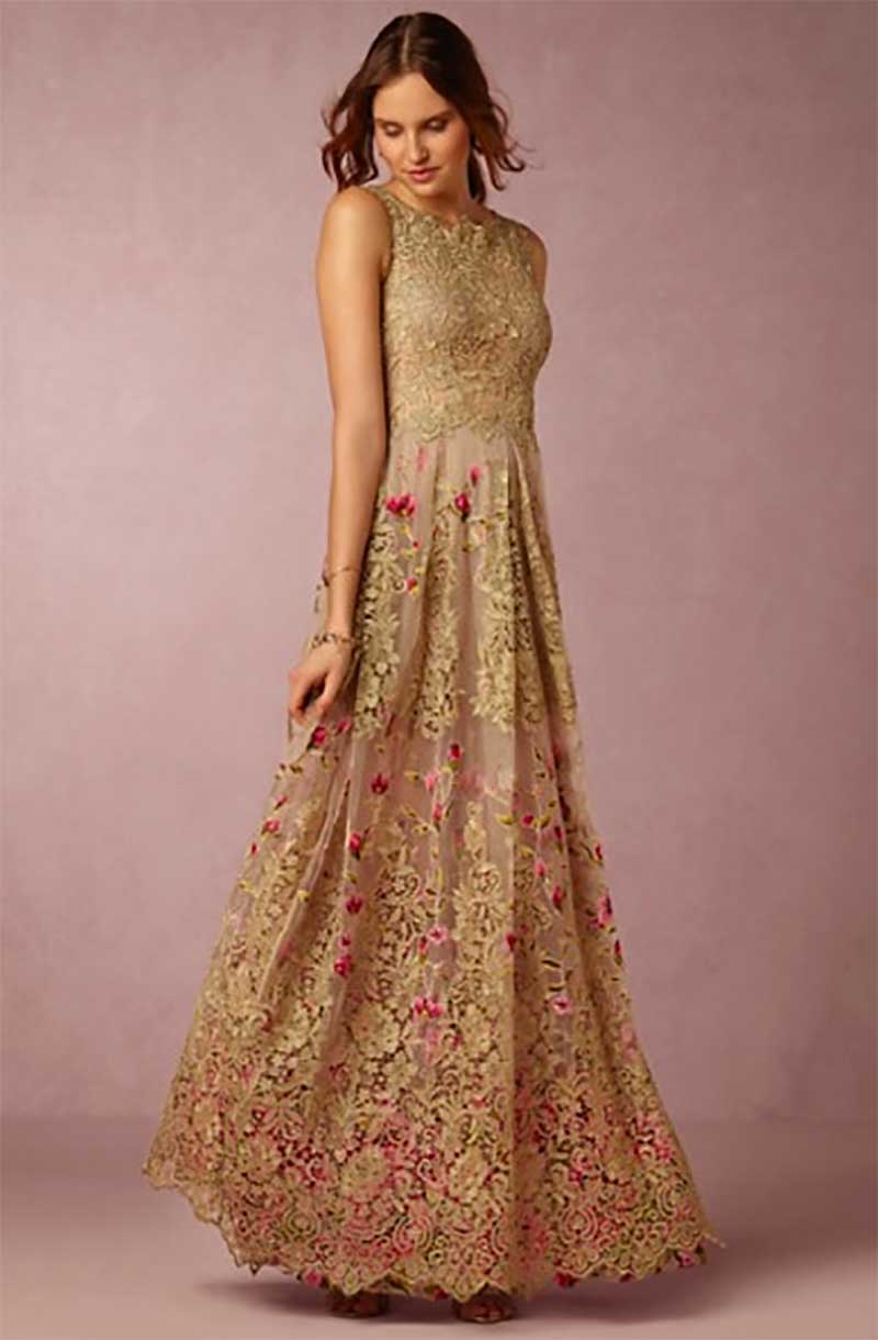 The 12 Prettiest Colored Wedding Dresses for the Non-Traditional Bride