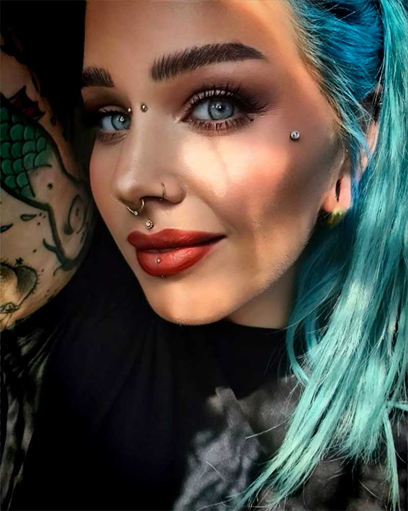 Facial Piercings - Simple to Extreme!