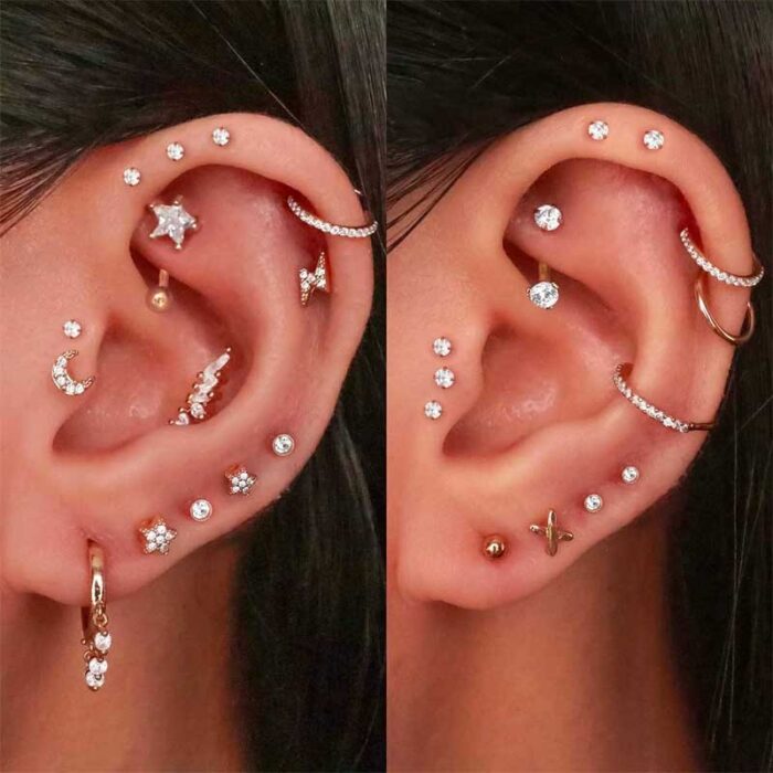 Facial Piercings - Simple to Extreme!