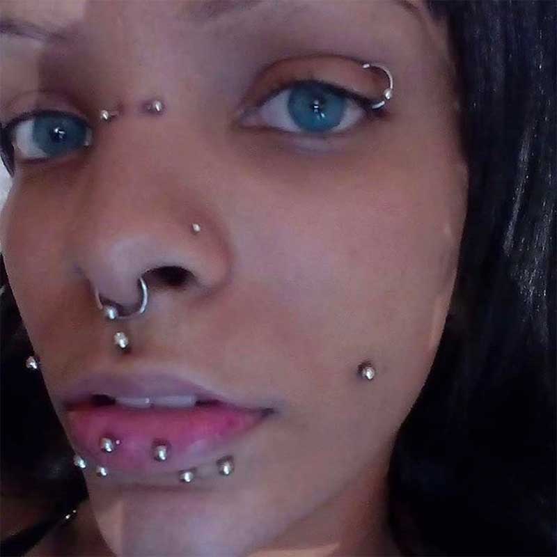 Facial Piercings - Simple to Extreme!