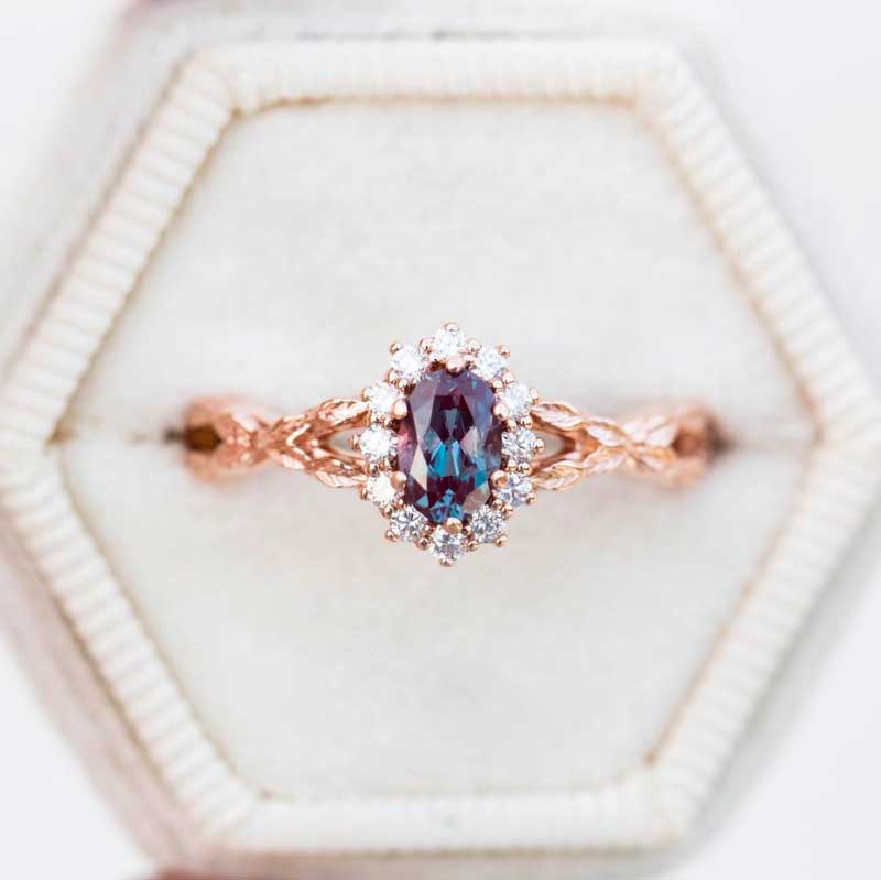 The Alexandrite Engagement Ring: A Unique and Durable Choice