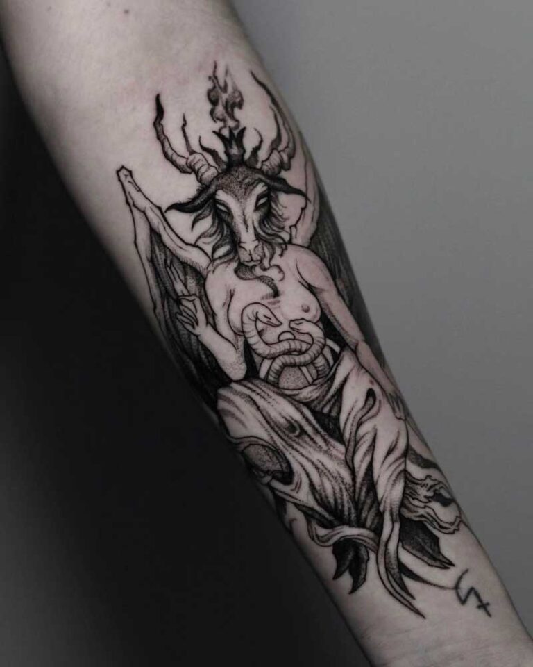 A Comprehensive Guide to Baphomet Tattoos - Unraveling Meanings and ...