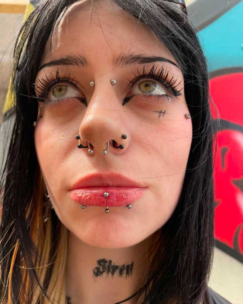 Your Ultimate Face Piercing Chart: From Eyebrows to Lips - A First-Hand ...