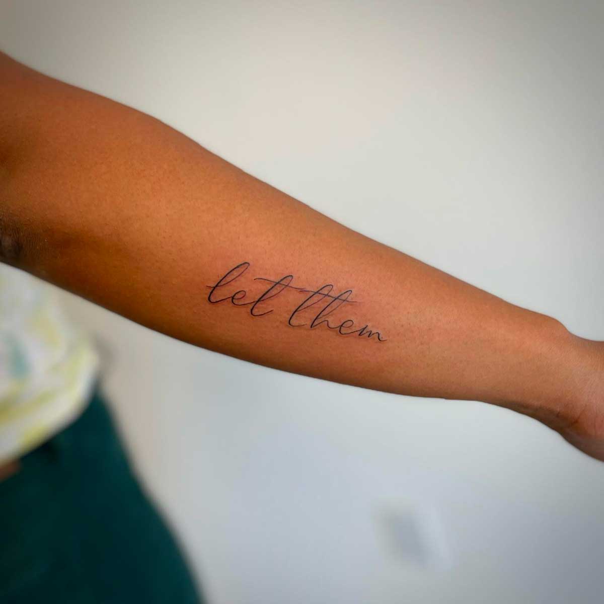 Expressing Individuality: The Trending Let Them Tattoos of 2025