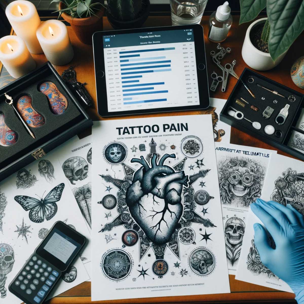 Tattoo Pain Chart, Visual Guide to What Hurts Most