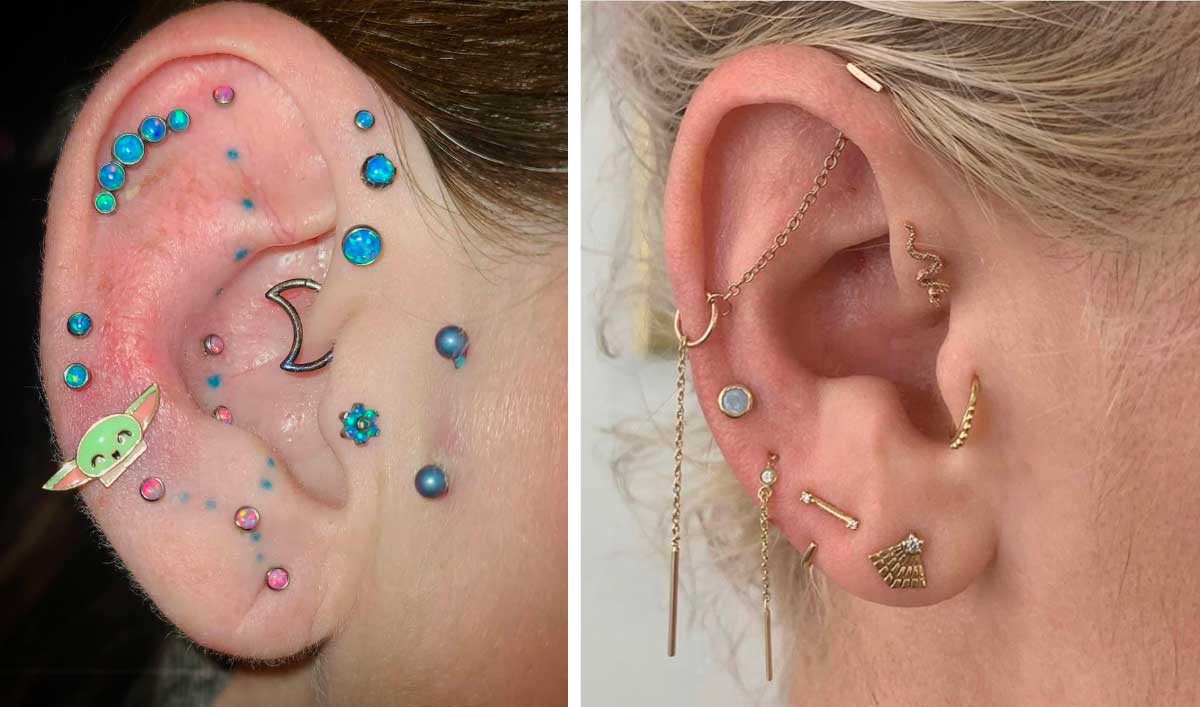 These Constellation Piercings Will Make You See Stars