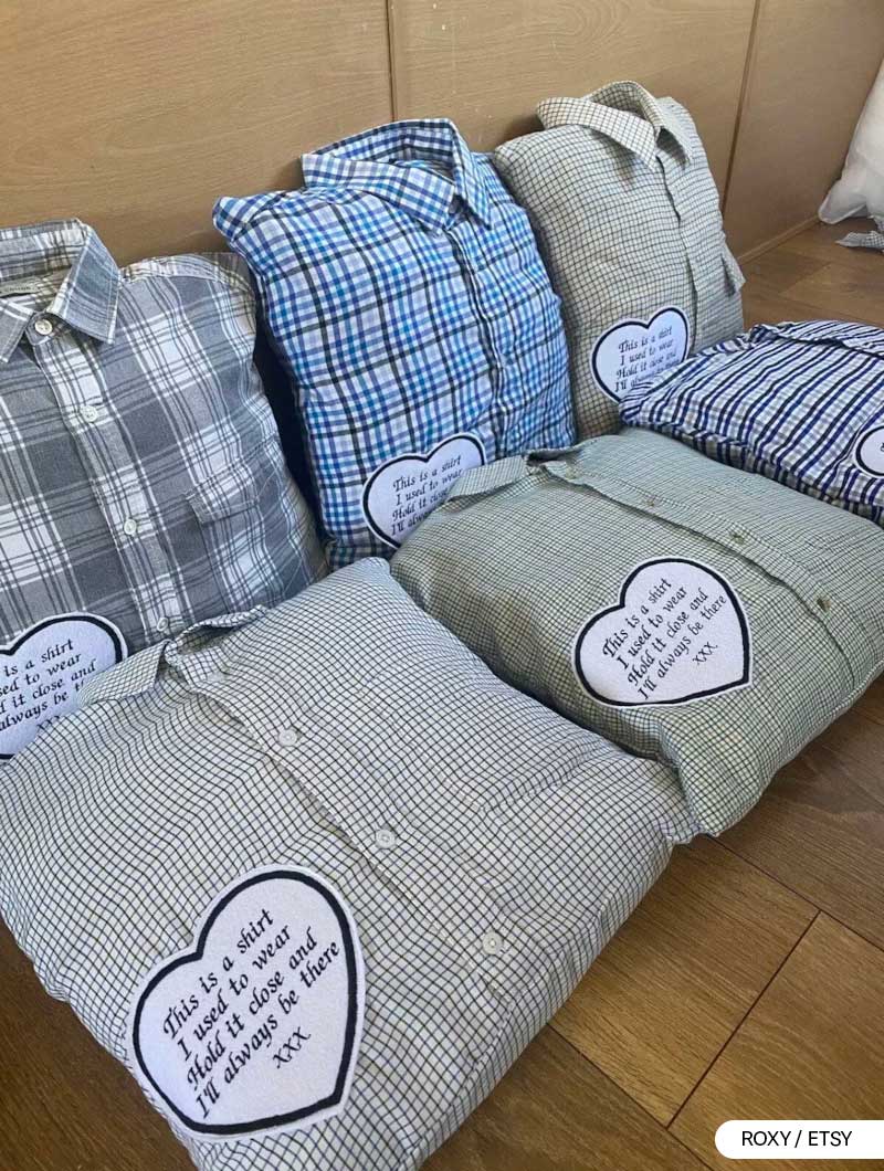 Memory Shirt Pillows: Transforming Loved Ones' Clothes into Comfort