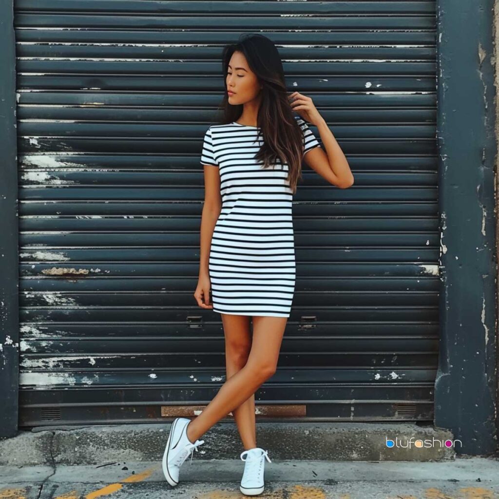 Striped Dress Outfit Ideas: From Day to Night