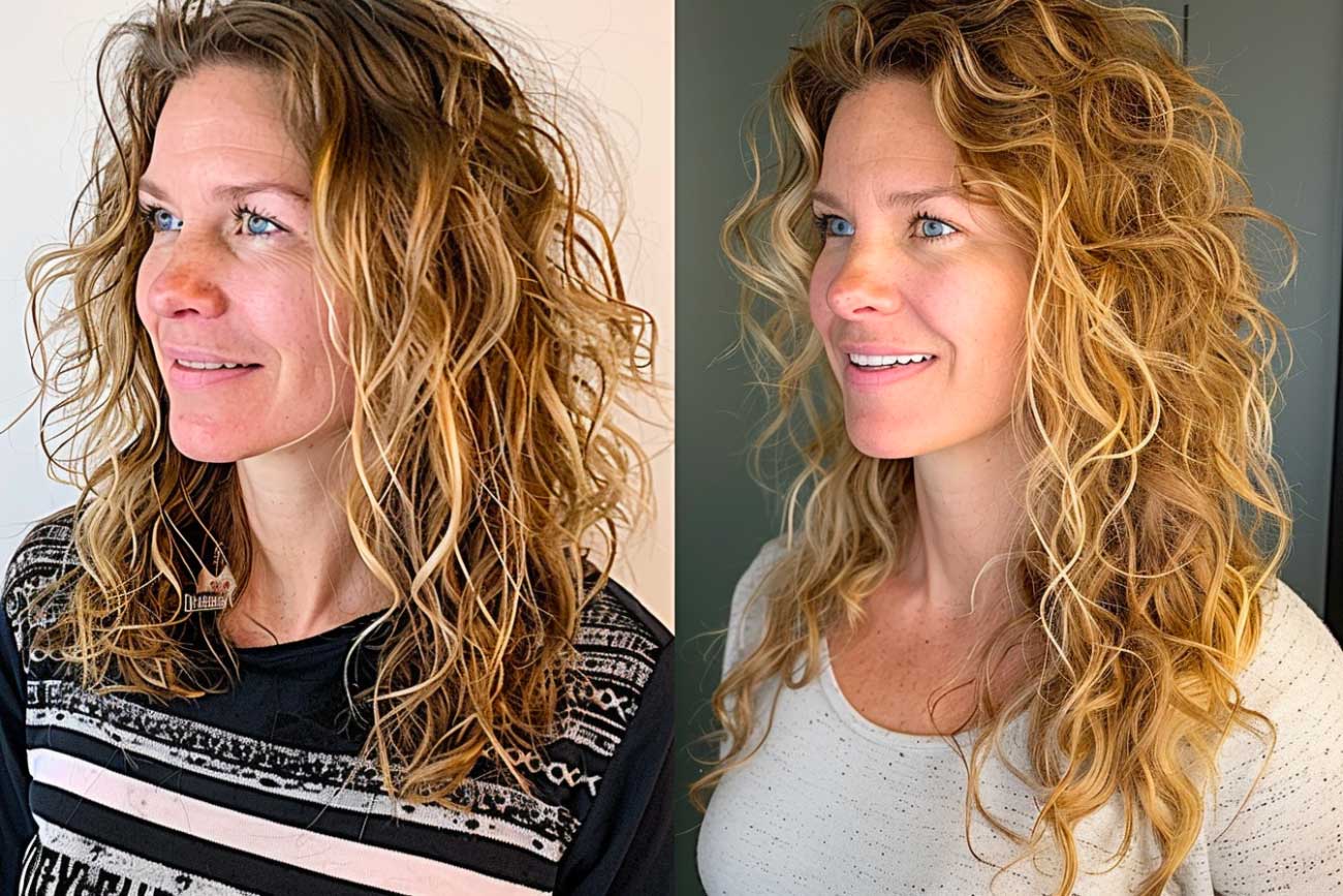 Extensions for Curly Hair Before and After: The Ultimate Transformation