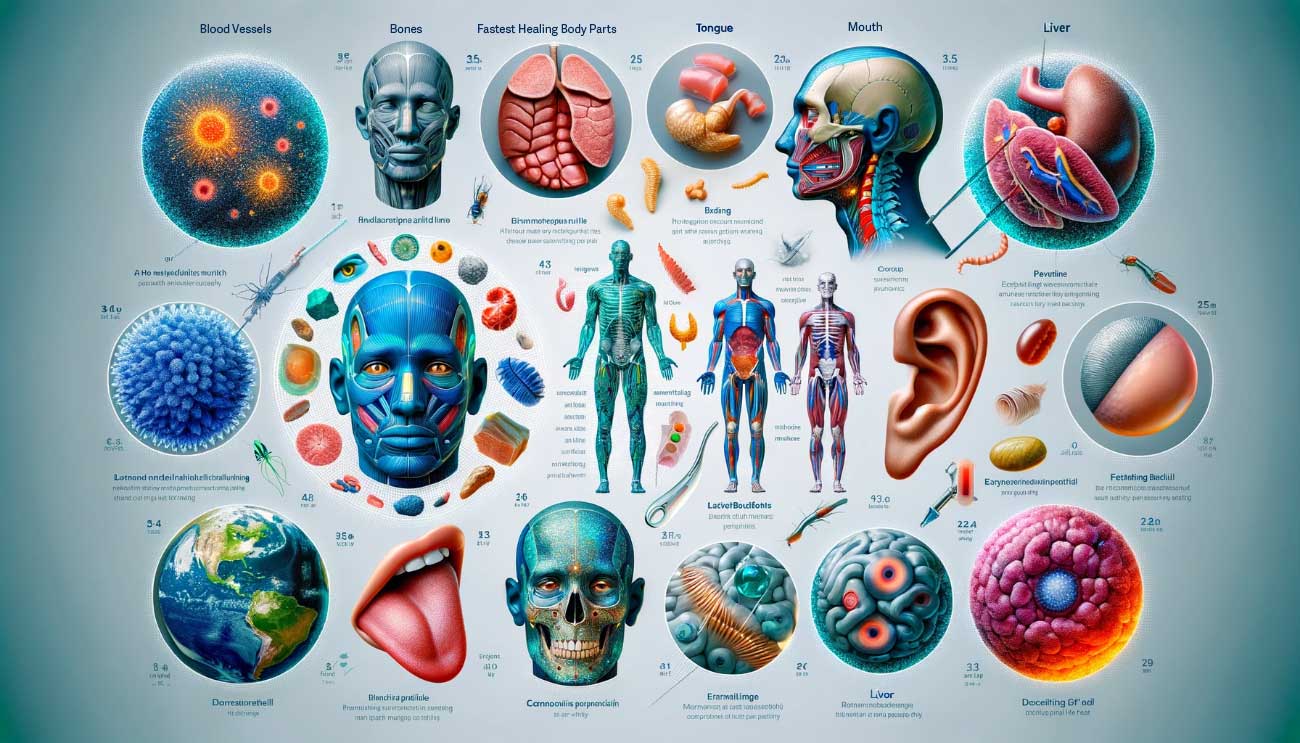 The Marvels of Human Healing: Top 10 Fastest Healing Body Parts
