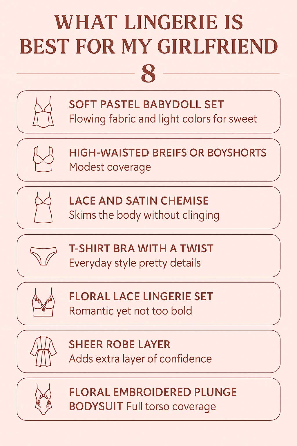 What Lingerie Is Best for My Shy Girlfriend? 8 Sweet & Comfy Picks