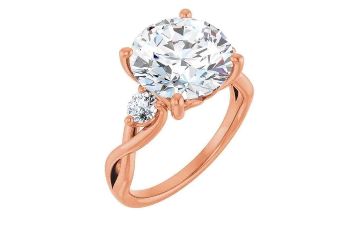 Rose Gold Engagement Rings in a Variety of Elegant Styles and Settings