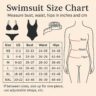 Swimsuit Size Chart & Calculator, find your fit and support fast