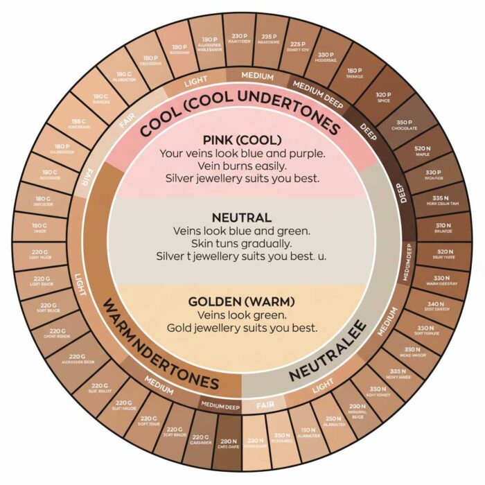 Foundation Shade Estimator, find your exact match at home