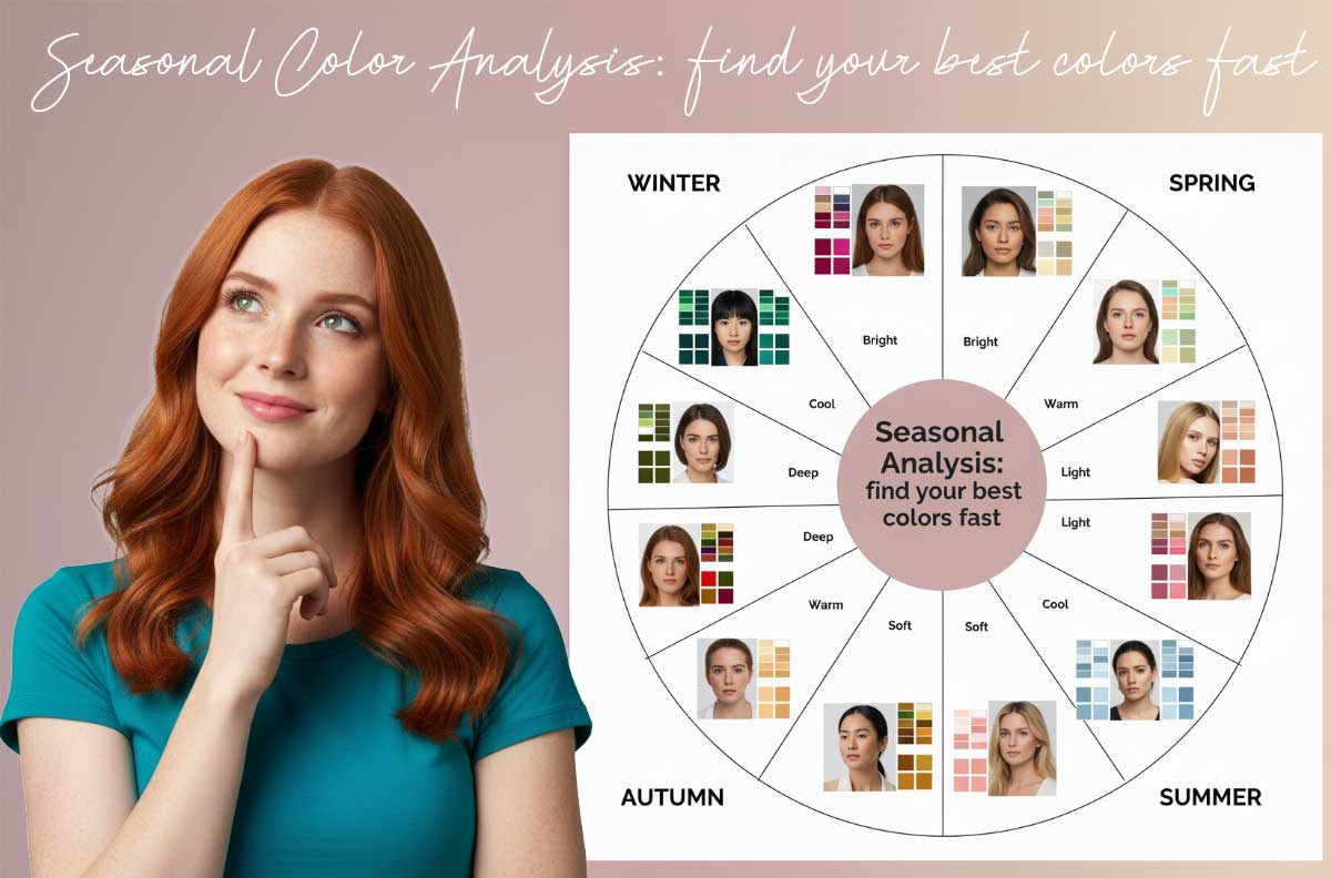 Seasonal Color Analysis (Light): Find Your Season + Printable Palette ...