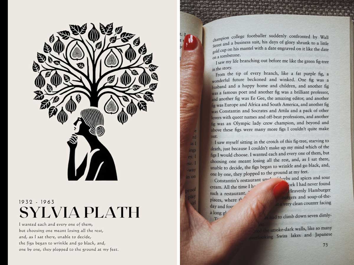 Sylvia Plath the Fig Tree, Simple Meaning and Context